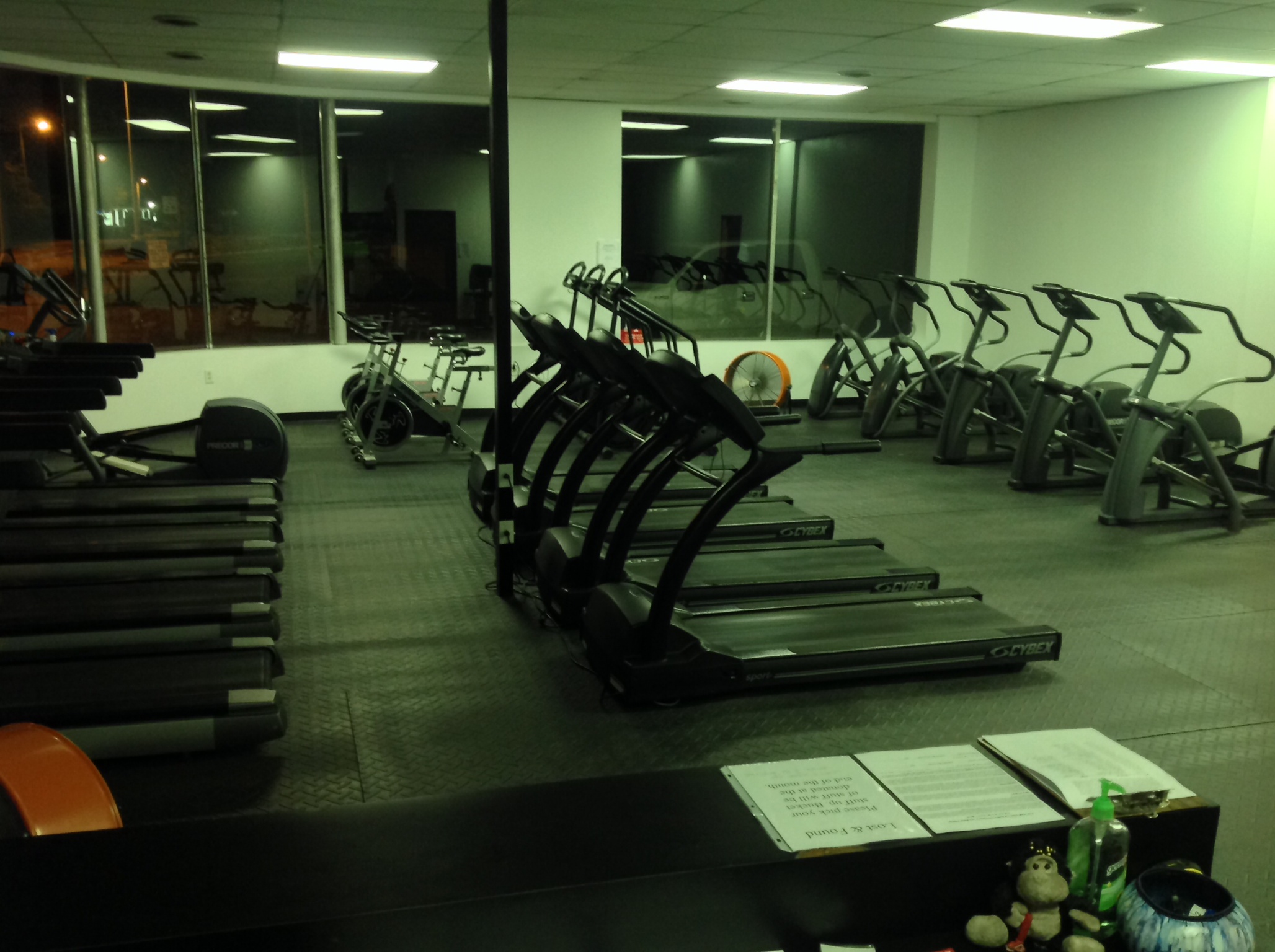 CARDIO AND WEIGHT ROOMS ARE NOW OPEN AT THE COMPOUND
